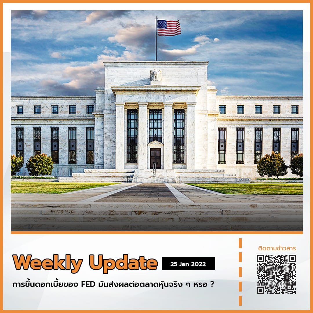 การขึ้นดอกเบี้ยของ FED ส่งผลต่อตลาดหุ้นจริงๆ หรอ